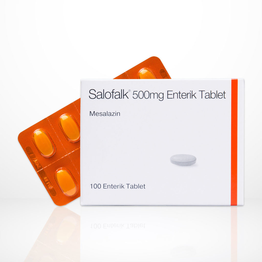 SALOFALK 500 mg Enterik Tablet,100 | Ali Raif Resmi Web Sitesi