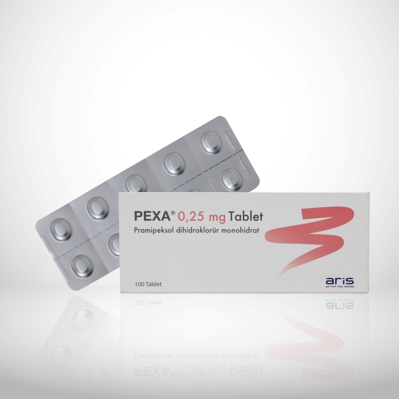 PEXA 0,25 mg Tablet, 100 | Ali Raif Resmi Web Sitesi